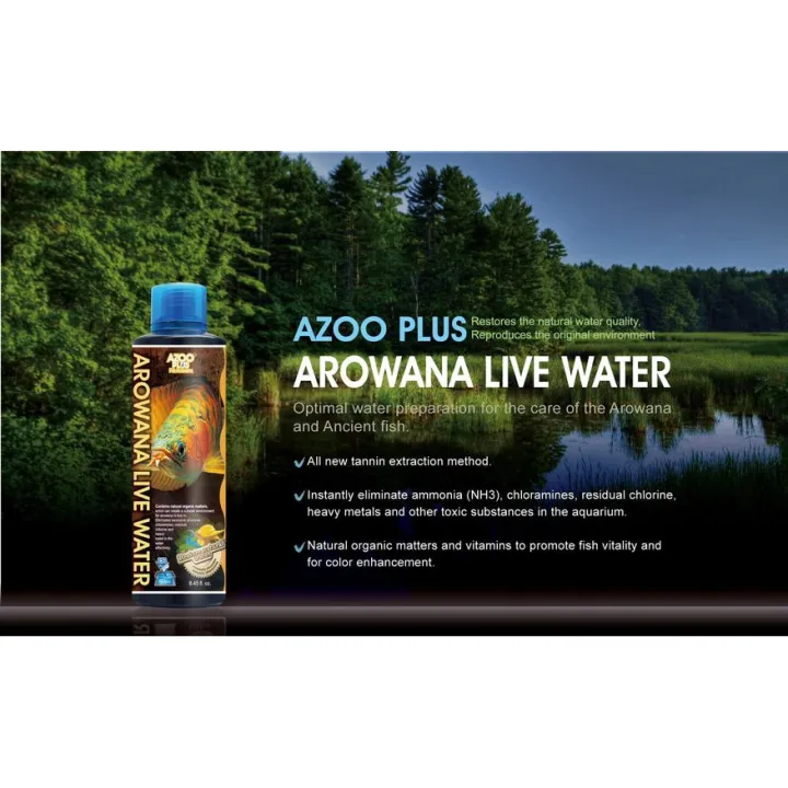 Azoo Plus Arowana Live Water| Water Conditioner | Lazada PH