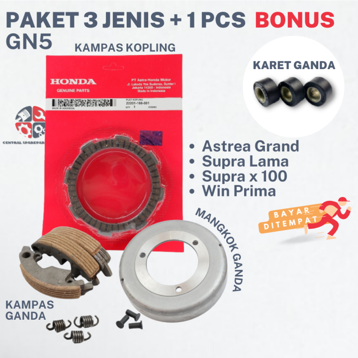 PROMO PAKET HONDA MANGKOK PLUS KAMPAS GANDA SUPRA FIT NEW LAGENDA REVO ...