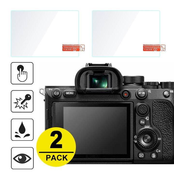 {mobile digit} 2x Tempered Glass Screen Protector for Sony A7IV A7 IV ...