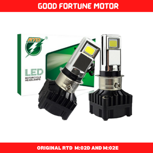 Original RTD M:02D And M:02E Universal Headlight LED W/ Balas And Socket W/ Fan | Lazada PH