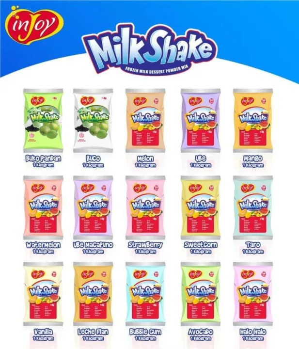 Best Seller Ube Macapuno Flavor Milk Shake Powder | Injoy Shake Powder ...