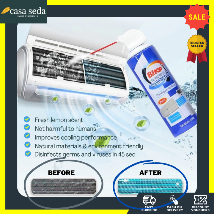 Casa Seda High Quality Aircon Foam Cleaner | A/C Air Conditioner ...