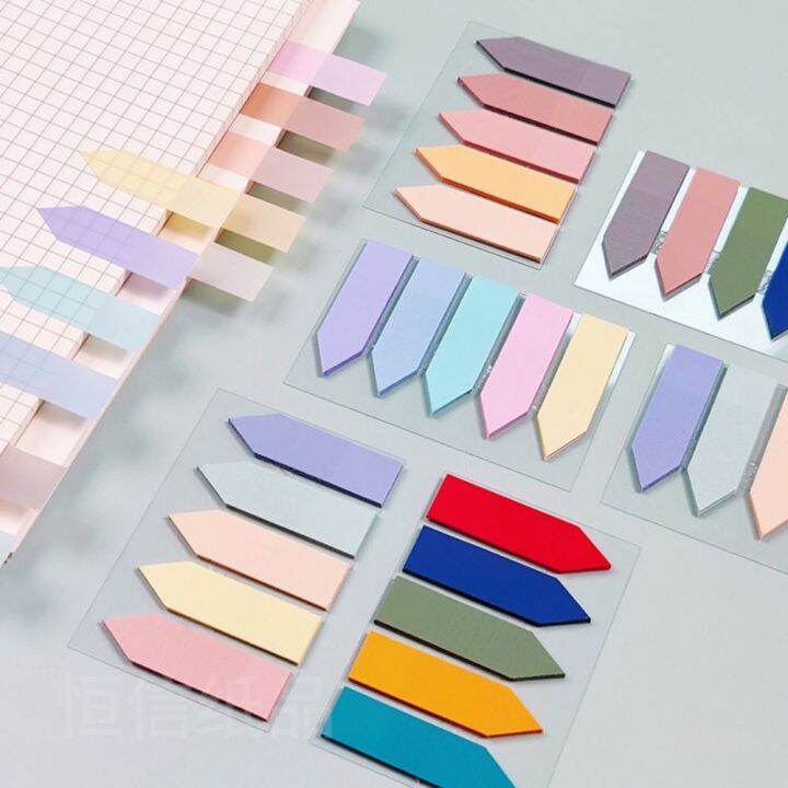 FUTUI Fluorescent School Stationery Sticky Notes Office Supplies ...