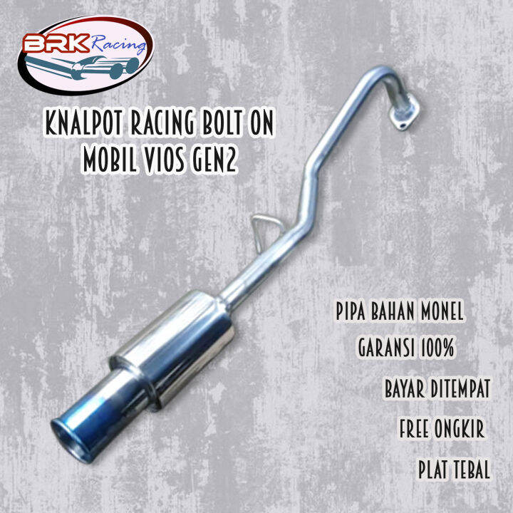 Knalpot Mobil Racing Bolt On Vios Gen2 | Lazada Indonesia