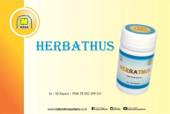 HERBATHUS, Nasa ( 50 kapsul ) | Lazada Indonesia