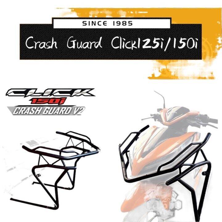 Full Armor Crash Guard V2 V3 For HONDA CLICK 125i/150i GAME CHANGER ...