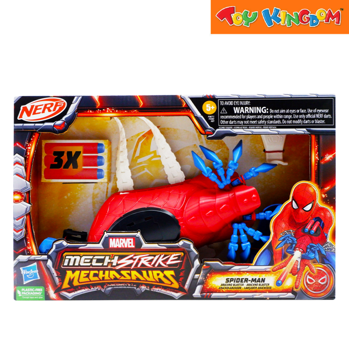 Marvel Mech Strike Mechasaurs Spider-Man Arachno Blaster | Lazada PH