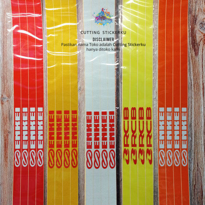 Sticker List Velg Motor Roll Stiker Lis Pelek Gulung Skotlet Ganti ...