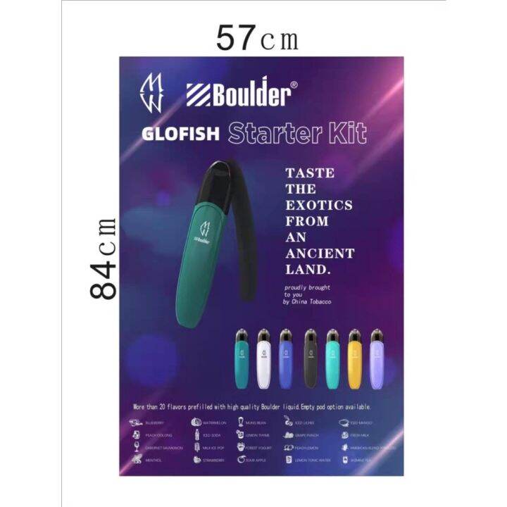 Fast Shipping Vape set Puff Boulder vape full set original comes with a ...