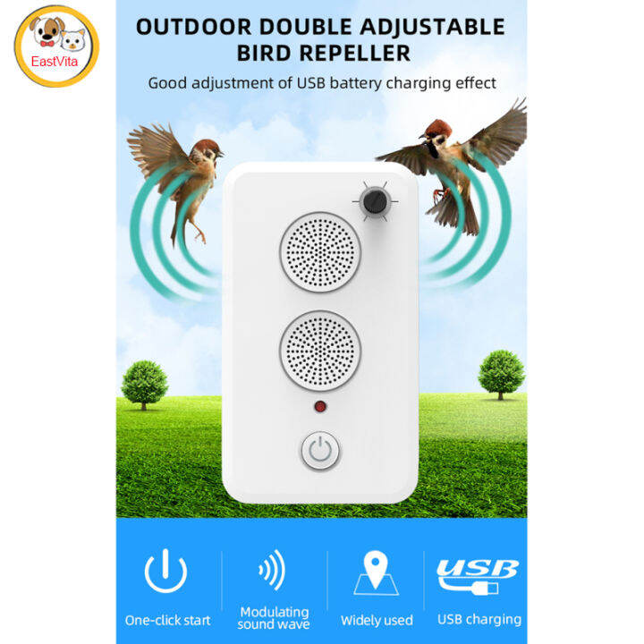 Ultrasonic Repelling Device Usb Rechargeable Large-capacity Battery ...