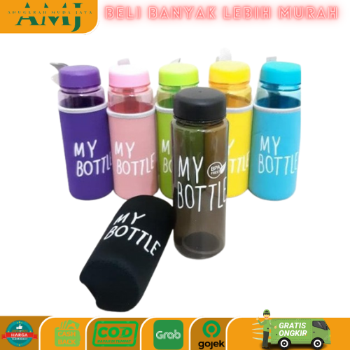 Botol Minum My Bottle Busa Bening Warna 500ML Tempat Minum Bpa Free ...