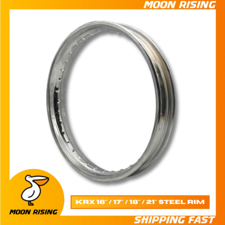 MOTORCYCLE FOR KRX STEEL RIM 1.6 x 16/1.4 x 17/1.6 x 17/1.85 x 17/1.4 x ...