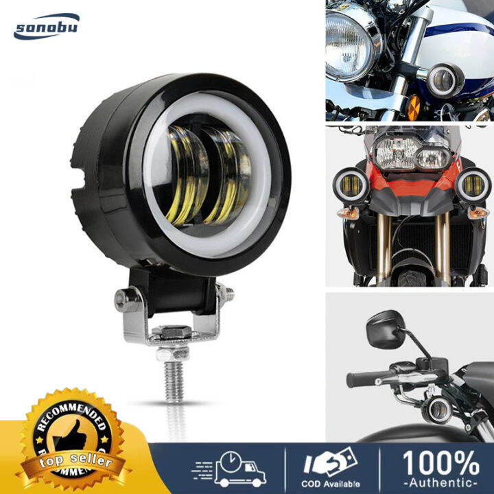 Universal Heavy Duty Car AngelEyes LED Foglight for Avanza, Mirage ...