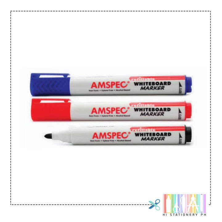 AMSPEC Refillable Whiteboard Marker | Lazada PH