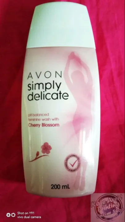 AVON Simple Delicate Ph Balanced Feminine Wash with Cherry Blossom ...
