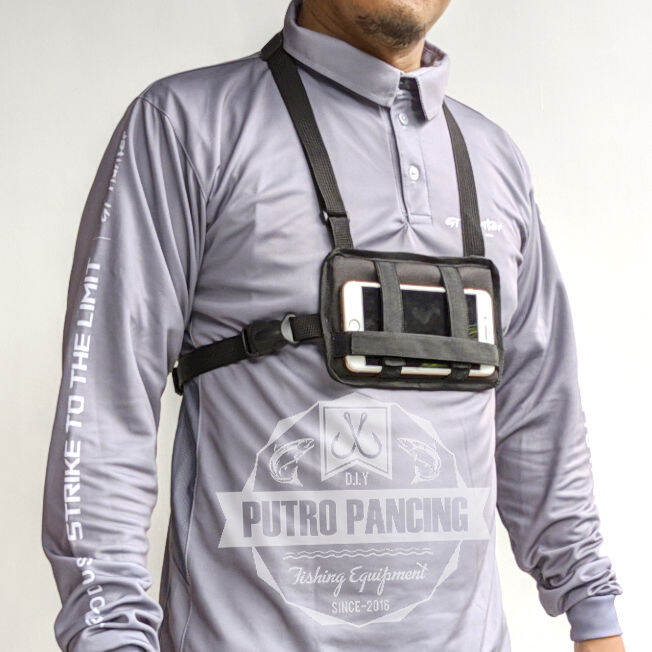 Simpel Chest Belt HP Holder HP Chest Strap Pegangan Hp Dada Vlog Video ...