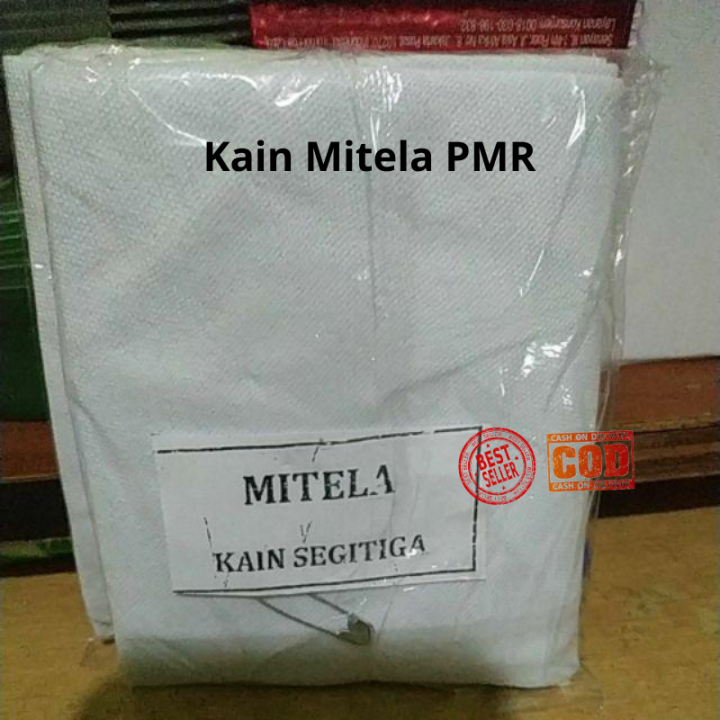 [DISKON] Mitela Kain Segitiga Kain PMR Kain PMI - Kain Mitela Pelengkap ...