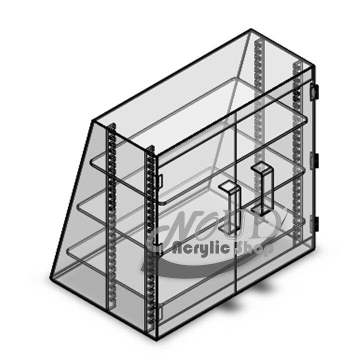 Rak Display Toko Kue / Roti Akrilik | Lazada Indonesia