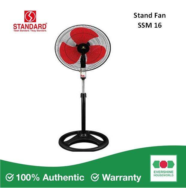 STANDARD 16 INCHES STAND FAN STS-16C / SSM-16 | Lazada PH