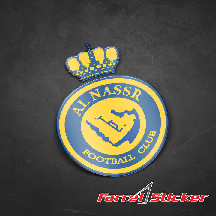 Sticker AL NASSR Stiker Al nasr Ronaldo UV dtf | Lazada Indonesia