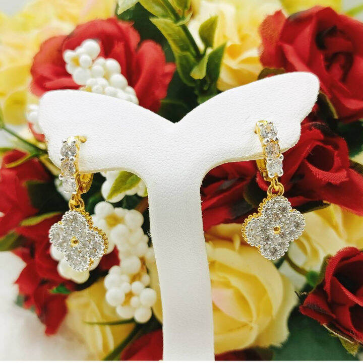 JIJD D06 ต่างหูหุ้มทอง ต่างหู ตุ้มหู ต่างหูทอง ตุ้มหูทอง หลากหลายลาย ...