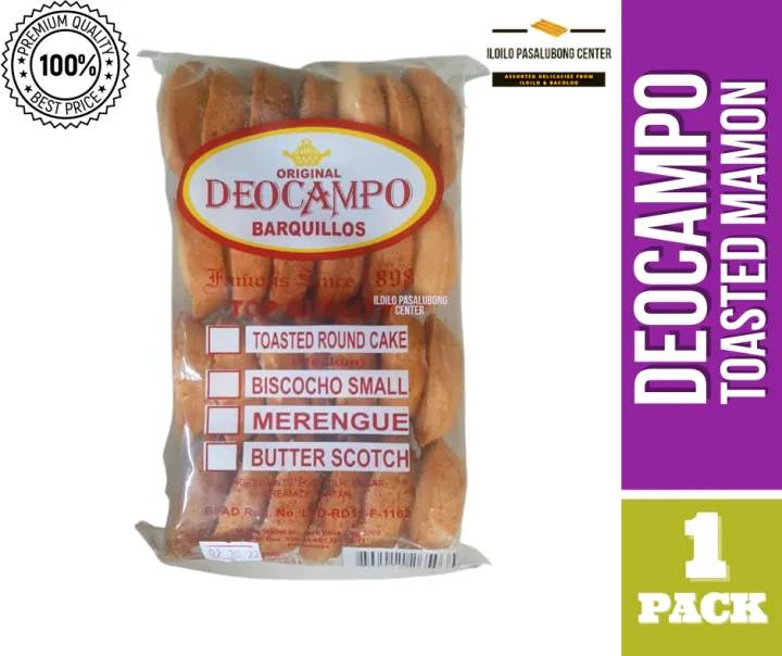 DEOCAMPO Toasted Mamon | deocampo iloilo | bacolod iloilo pasalubong ...