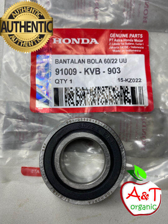 6022 9100-KVB-903 Honda Rear Axle Bearing 60/22 Beat Fi V1V2V3 Carb ...