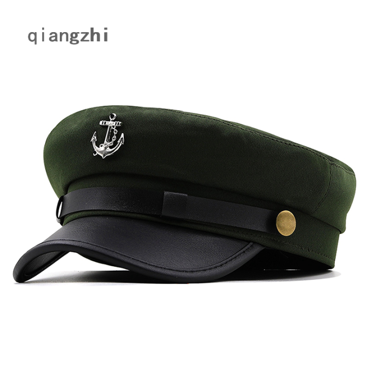 QZH หมวกลำลองทหารหมวกเด็กส่งหนังสือพิมพ์สำหรับทุกเพศ,หมวกหมวกเบเร่ต์แบบ ...