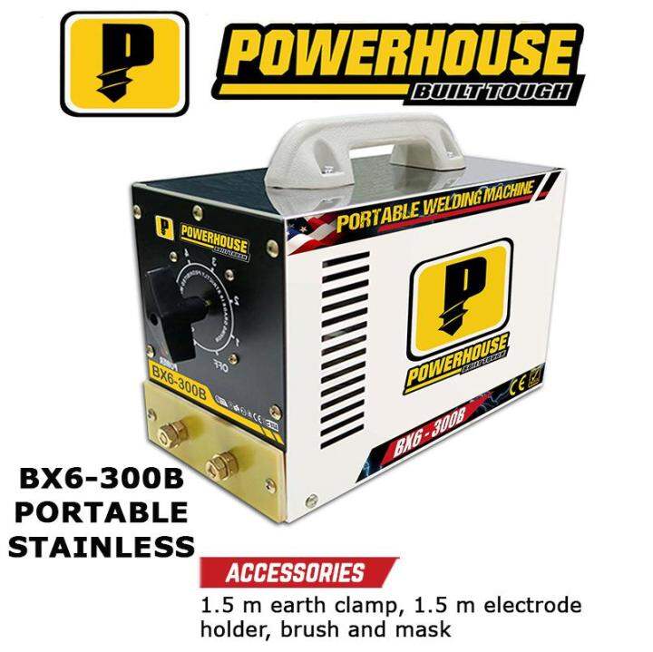 Powerhouse BX6-300B Portable Welding Machine 300 Amperes | Lazada PH