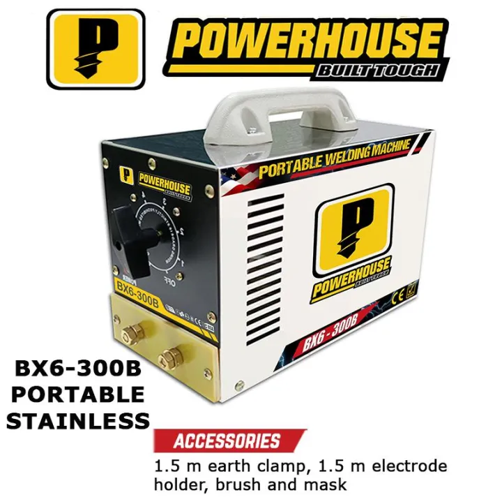 Powerhouse BX6-300B Portable Welding Machine 300 Amperes | Lazada PH