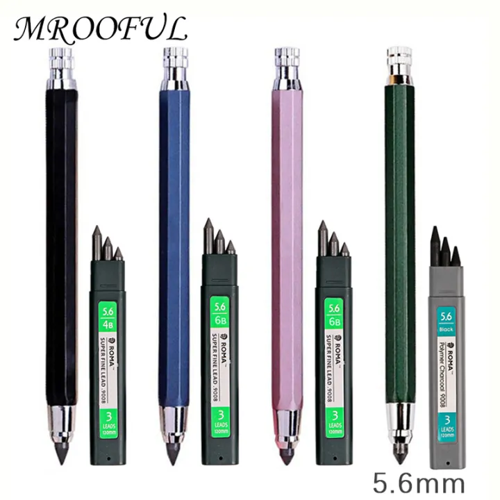 Metal Mechanical Pen 5.6mm Art Painting Drawing Tool Art Scchool Sketch ...