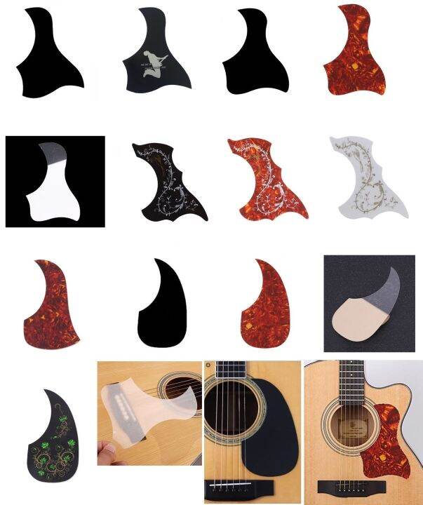 Pick Guard Folk Semi Acoustic Guitar Pickguard Sticker | Lazada