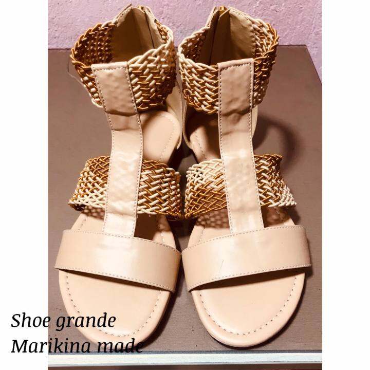 Shoe Grande: Marikina Made: Gladiator Flat Sandals | Lazada PH