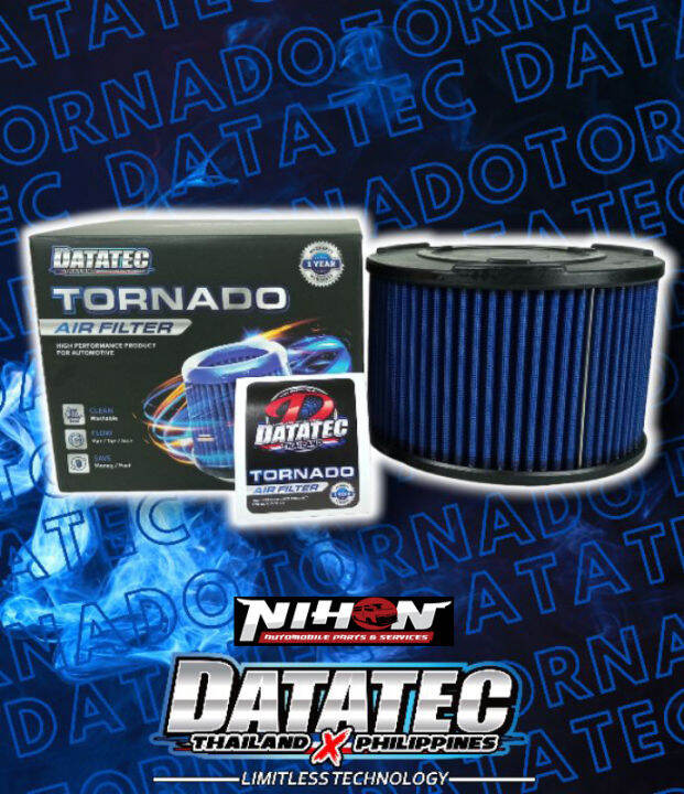 DATATEC AIR FILTER TRONADO 1kd/2kd OLD TOYOTA INNOVA, HI-LUX, VIGO ...
