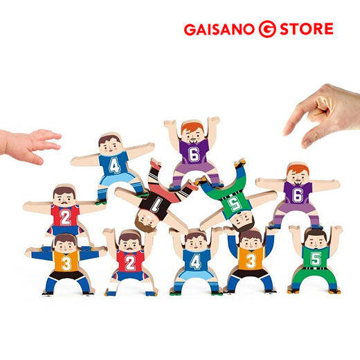 Wooden Toy Number Character Stacking Games | Lazada PH