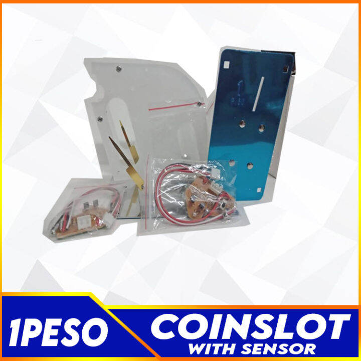 Pisonet Arcade 1 Peso Plastic Coin Slot with Sensor | Lazada PH