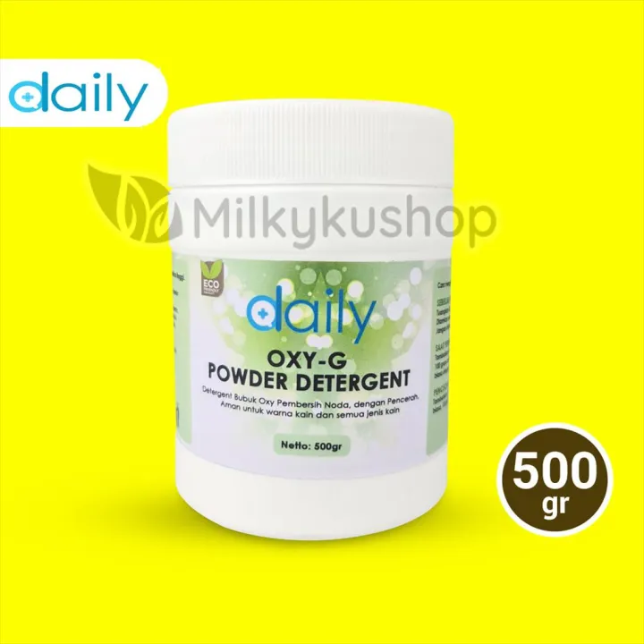 DAILY OXY-G 500 GRAM DETERGENT POWDER DETERJEN BUBUK | Lazada Indonesia