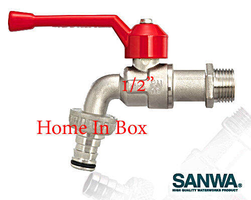 ก๊อกสนาม ก๊อกน้ำ ก๊อกซันวาสนาม SANWA 1/2” (4หุน) ของแท้ คุณภาพดี | Lazada.co.th