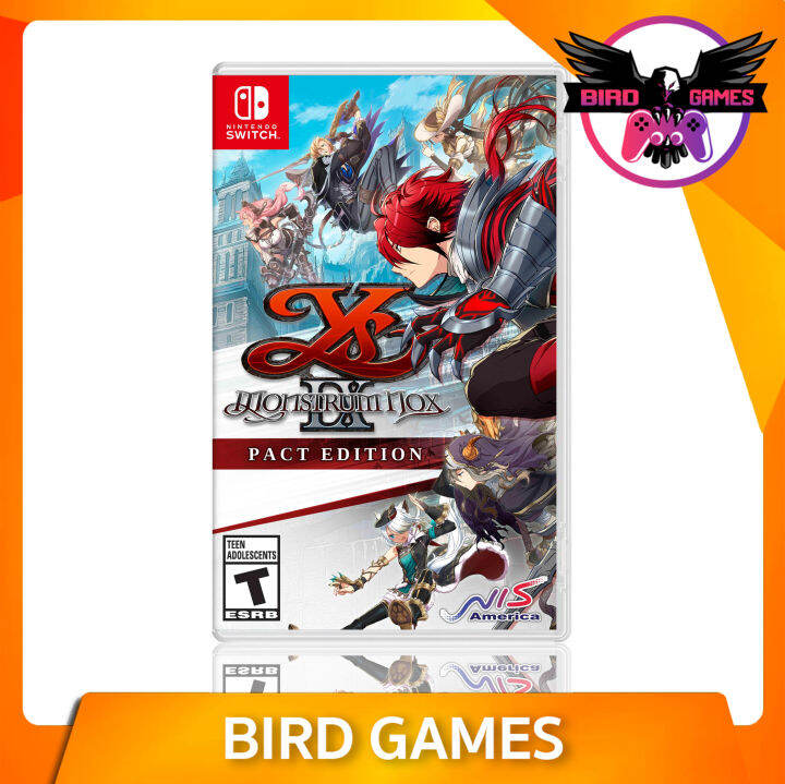 Nintendo Switch : Ys IX Monstrum Nox [แผ่นแท้] [มือ1] [Ys 9 Monstrum ...