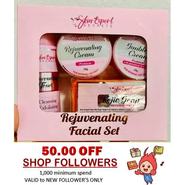 (COD) Pampakinis na Pampaganda Skin Expert Rejuvenating Set | Lazada PH