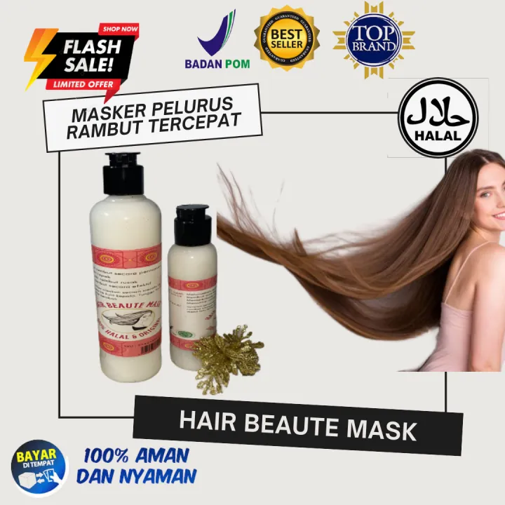 (TERLARIS) MASKER PELURUS RAMBUT PERMANEN / PELURUS RAMBUT PERMANEN ...