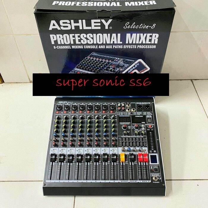 Mixer Ashley 8 Channel Selection 8 Bluetooth Usb Equalizer | Lazada Indonesia