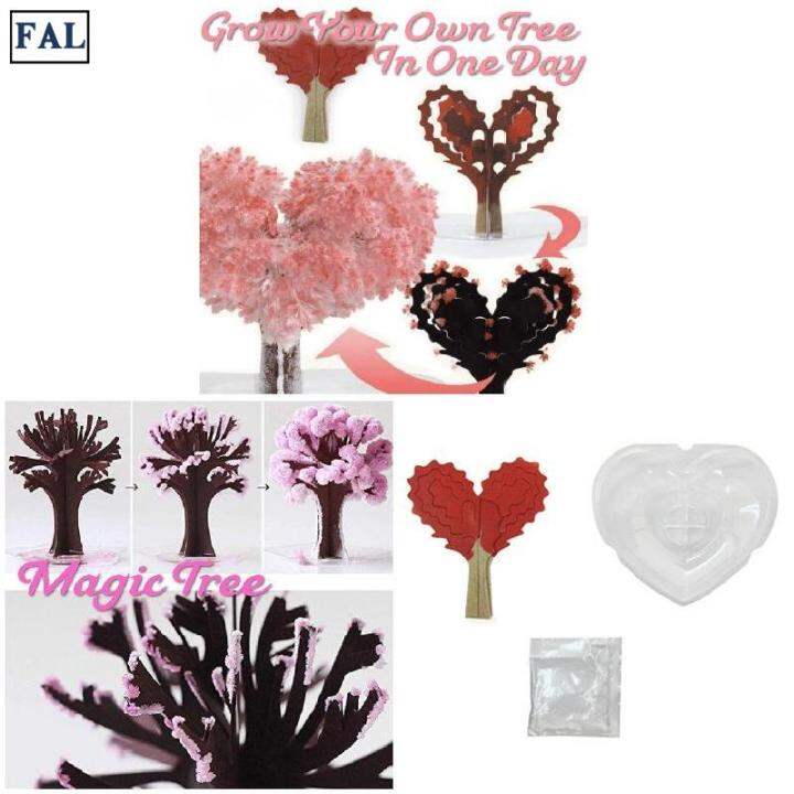 FAL Magic Growing Tree Paper Sakura Crystal Trees Desktop Cherry ...