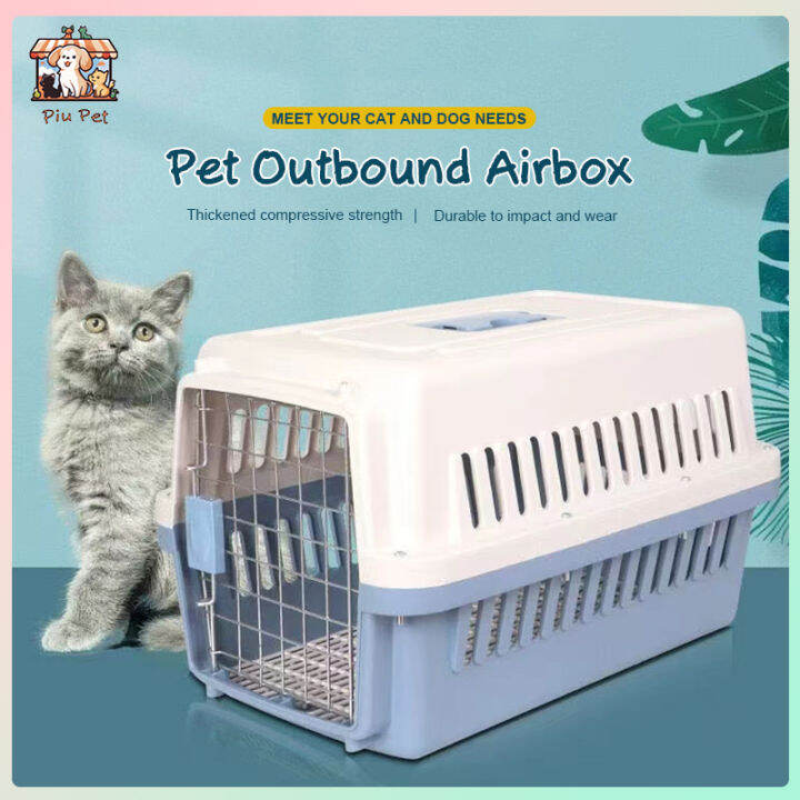 Pet Travel Cage Portable Outdoor Hard Edge Travel Consignment Cage ...