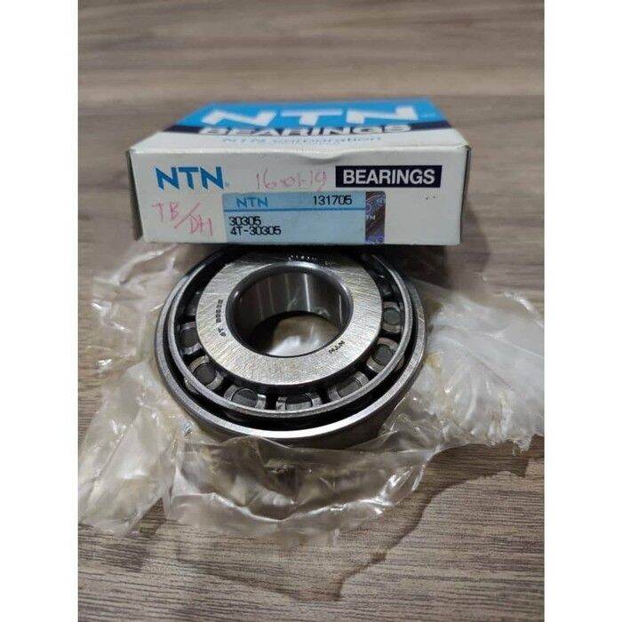 TAPERED BEARING 30305 NTN JAPAN ORIGINAL | Lazada Indonesia