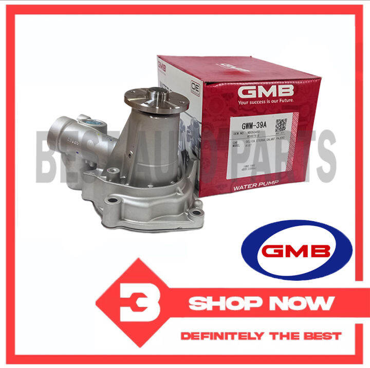 GMB Water Pump for Mitsubishi Adventure || L300 || Pajero 4D56 ...