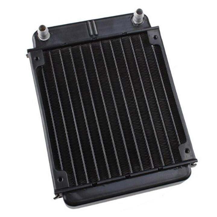 Black Aluminum Heat Exchanger Radiator For PC CPU CO2 Laser Water ...