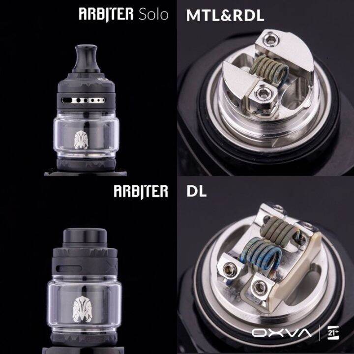LEGIT!!! OXVA Arbiter Solo RTA Atomizer 25mm (MTL/RDL) durable | Lazada PH