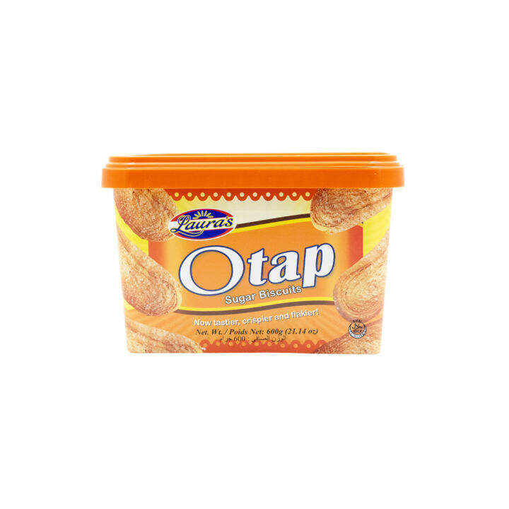 Laura's Otap Sugar Biscuits Tub 600g | Lazada PH