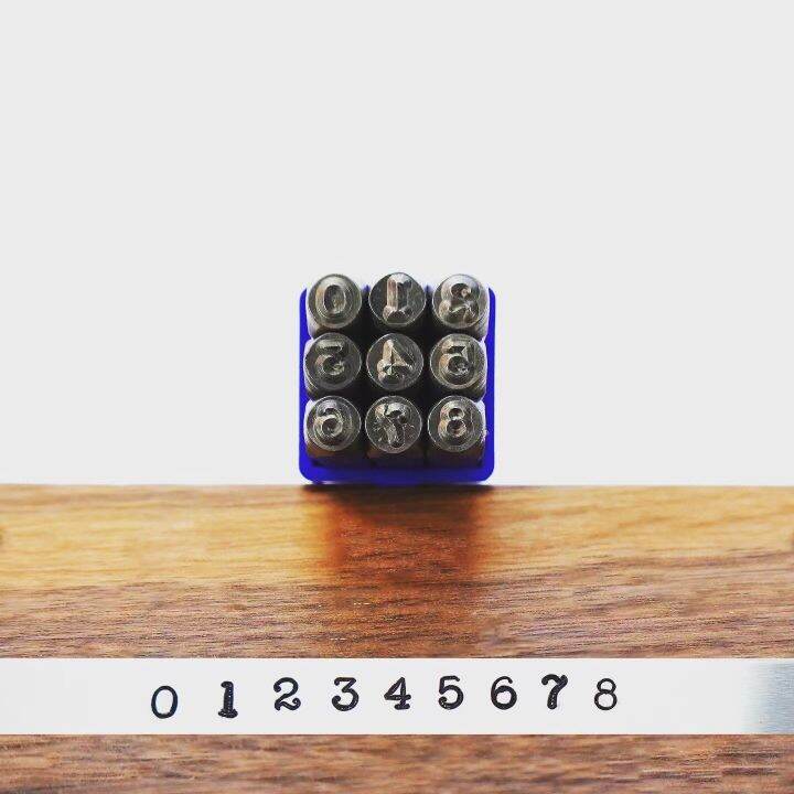 Metal Stamping 3Mm Metal Stamps Steel Die Metal Stamping Kit Number ...